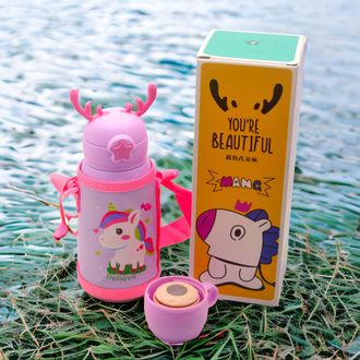 Generico Trinkflasche f&uuml;r Jungen und M&auml;dchen (UNICORNIO)