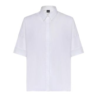 Fay Femme, Chemises, Blanc, Taille: 38 FR Chemise Stretch Popeline