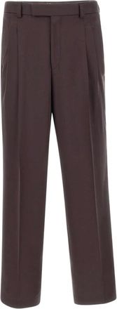 HUGO BOSS Homme, Pantalons, Brun, Taille: XL Pantalon coupe oversize en twill