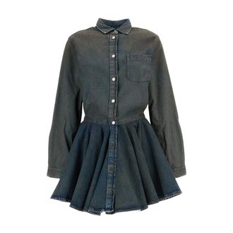 Haikure Damen, Kleider, Blau, SGr&ouml;&szlig;e