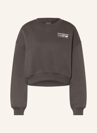 New Balance Sweatshirt Trackside grau