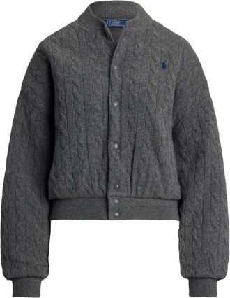 Polo Ralph Lauren Damen, Strickwaren, Grau, MGr&ouml;&szlig;e