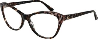 Guess Femme, Accessoires, Brun, Taille: ONE Size Cat Eye Optical Frame