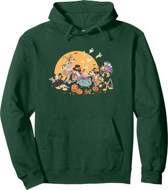 Disney Mickey and Friends Halloween Retro Pullover Hoodie