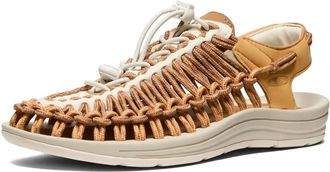 Keen Kordelsandalen mit Schn&uuml;rung - Nude