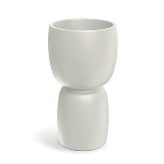 Prosperplast Blumentopf Duala rund, schmal, Sand, &Oslash;40 x 70 cm