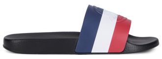 Moncler Mens Flip-Flops Basile Multicolour Rubber Flip Flops & Slides