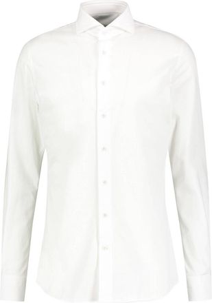 Profuomo Herren Hemd Slim Fit Langarm
