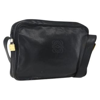 Loewe Pre-owned Ledertasche - - Pre-owned - Damen - Schwarzk - ONE SIZE