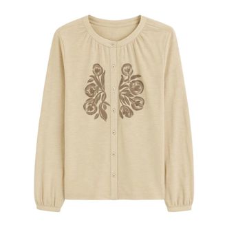 2-Biz Damen, Blusen & Hemden, Beige, 2XLGr&ouml;&szlig;e