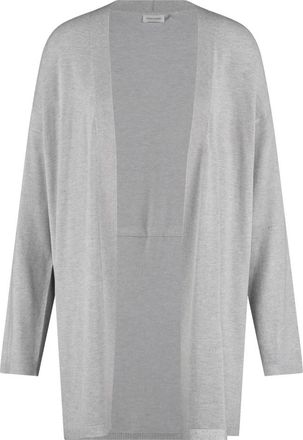 Gerry Weber Femme, Pulls, Gris, Taille: 40 FR Longline Cardigan