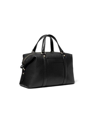 Michael Kors Womens Satchel Bag Black Polyurethane - Satchel-Bags