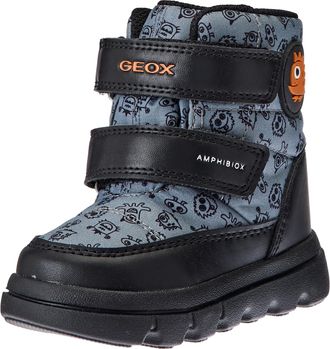 Geox Baby Boy B WILLABOOM BOY B AB ANKLE BOOTS SAGE/ORANGE 27_EU