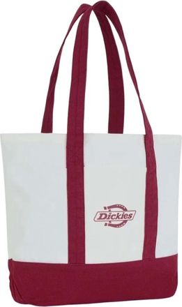 Dickies Femme, Sacs, Blanc, Taille: ONE Size Logo Canvas Tote Tibet