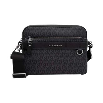 Michael Kors Hudson 2-en-1 Sac bandouli&egrave;re logo - Homme - Sacs - Noir - Taille: ONE Size