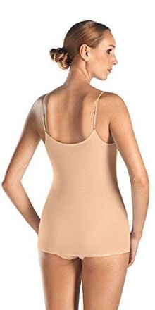 Hanro Maillot de Corps - Femme - Beige (Skin 0274) - Large (Taille Fabricant: 46/48 (L)