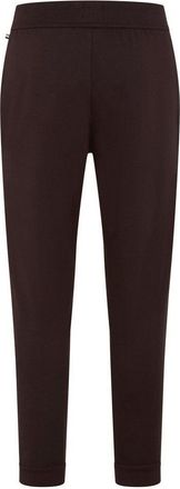 BOSS Jogginghose Authentic aus Baumwoll-Terry mit Streifen und Logo