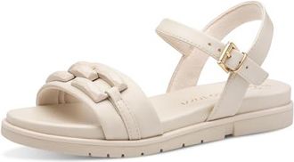Marco Tozzi Femme Sandale 2-28406-44, Crème, 41 EU