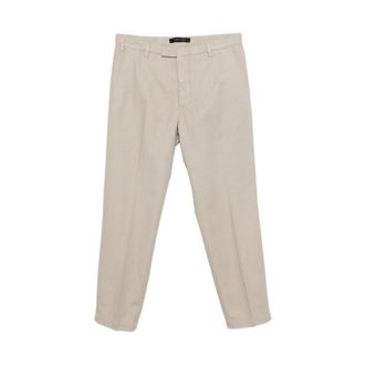 Michael Coal Homme, Pantalons, Beige, Taille: W34 Pantalon Slim-fit