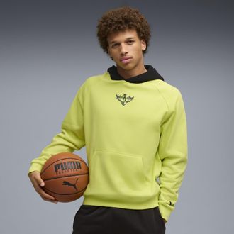 Puma Hoodie de basketball Melo Alwayz On 1 Homme, V&ecirc;tements, Jaune, XL