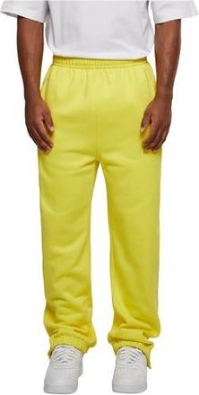 Urban Classics Sweatpants, Pantalon De Sport Coupe Large Homme, Jaune (Yellow), Taille S