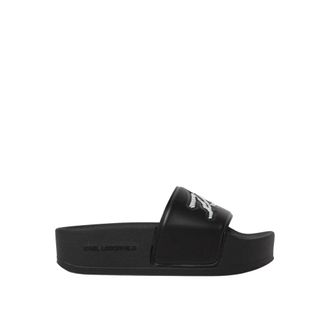 Karl Lagerfeld Plateausandalen mit Verzierungen - - Shoes - Damen - Schwarzk - 39 EU