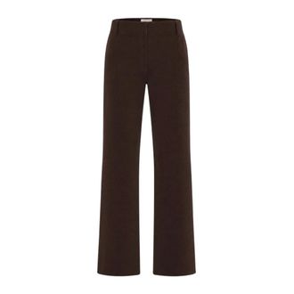 Marella Pantalon Droit Emmbaldi - Femme - Pantalons - Brun - Taille: 34 FR