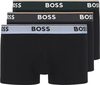 HUGO BOSS Herren Unterw&auml;sche schwarz Baumwolle unifarben