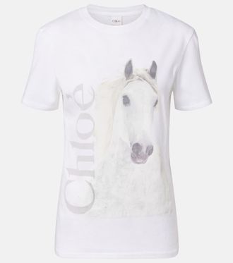 Chlo&eacute; Chlo&eacute; T-Shirt aus Baumwoll-Jersey