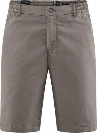 Bomboogie Homme, Shorts, Beige, Taille: S Jogger Bermuda Shorts with Elastic Waist