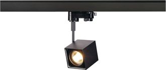 SLV ALTRA DICE Spot, eckig, schwarz, GU10, max. 50W, inkl. 3P.-Adapter