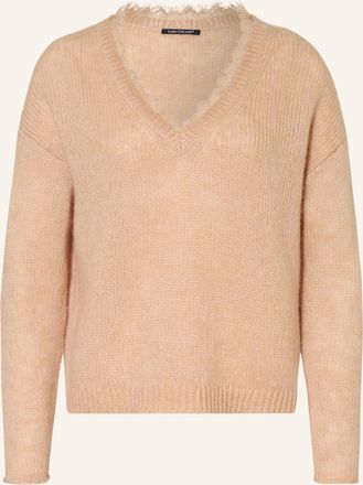 Luisa Cerano Luisa Cerano Pullover Mit Spitze Und Mit Alpaka rosa