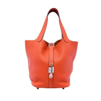 Herm&egrave;s Pre-owned Picotin Lock 18 - - Pre-owned - Damen - Orange - ONE SIZE