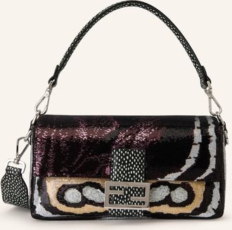 Fendi Handtasche Baguette Mit Pailletten braun