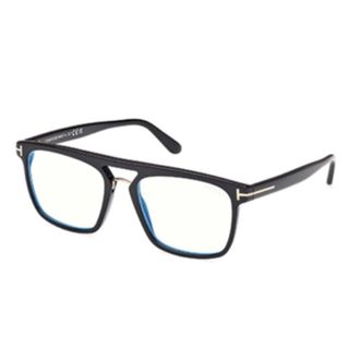 Tom Ford unisex, Accessoires, Noir, Taille: 54 MM Blue Block Square Opticals