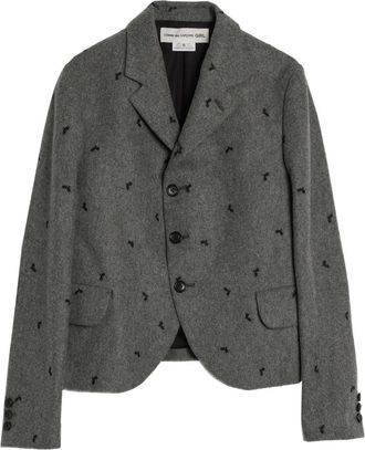 Comme Des Garçons Klassisches Sakko - Grau