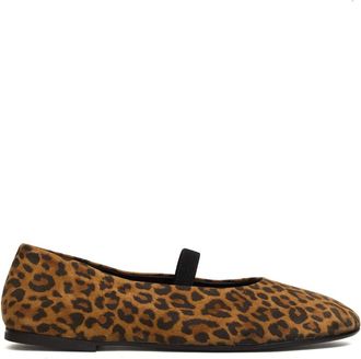 Strategia Femme, Chaussures, Brun, Taille: 37 1/2 EU Lady Ballerina Strass Animalier