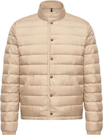 Moncler Moncler Doudoune Courte Clorin, Homme, Beige, Taille: 0