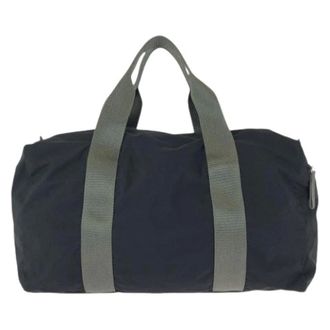 Prada unisex, Pre-owned, Noir, Taille: ONE Size Sac Boston Pre-owned Sports en Fibre Synth&eacute;tique