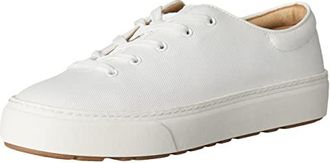 Amazon Essentials Baskets &Agrave; Lacets Confortables Femme, Blanc, 38.5 EU