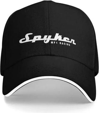 Generic Chaleur dHiver, Chapeaux décontractés Chapeau Hip hop Casquette de Baseball Spyker Chapeau de Camionneur réglable personnalisé pour Hommes et Femmes