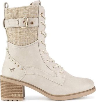 Mustang Jeans Mustang Schnürschuhe 1441-507-243 Weiß