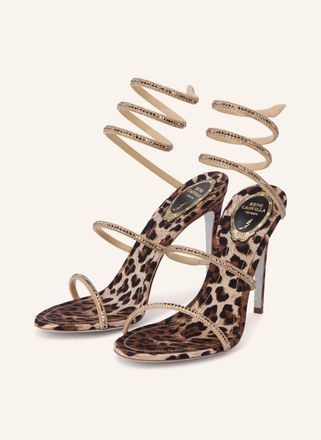 Rene Caovilla Rene Caovilla Sandaletten Cleo Mit Schmucksteinen beige