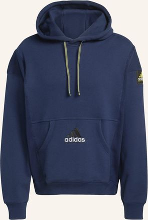 adidas Originals Adidas Originals Adidas Equipment Ribbed Hoodie blau