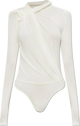 Citizens Of Humanity Body sculptural &agrave; manches longues - Femme - Tops - Beige - Taille: 42 FR