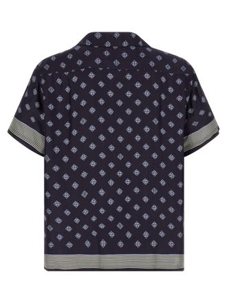 Bode Mens Blue Silk Blouse