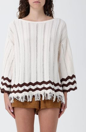 Twin-Set Top Damen Farbe Wei&szlig;