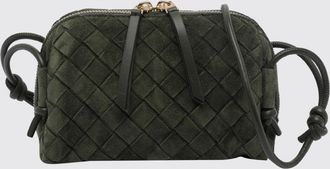 Bottega Veneta Concert Intrecciato Mini-Tasche aus Wildleder