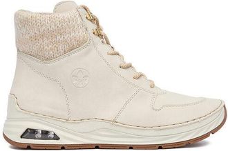 Rieker Schnürschuhe 44555-60 Écru
