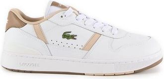 Lacoste Baskets basses &agrave; lacets en cuir